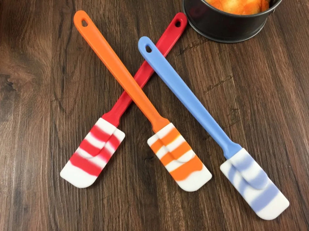 2pcs/lot Silicone Spatula Baking Cake Spatula Butter Mixer Cake Tool ...