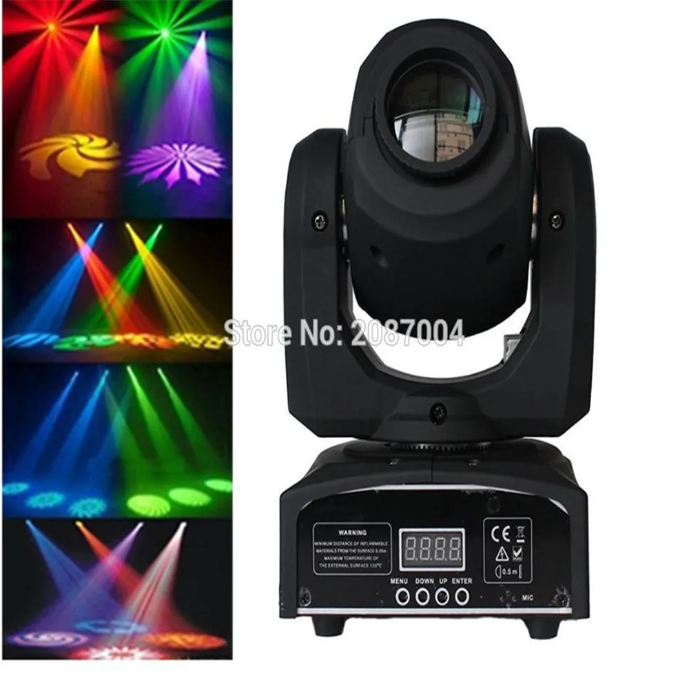 (1 pieces/lot) 30W mini moving head spot light DMX512 Professional 9/11 ...