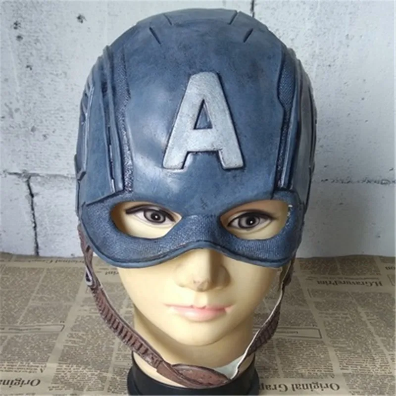 Captain America Caps Latex Simulation Film And Television Peripheral ...