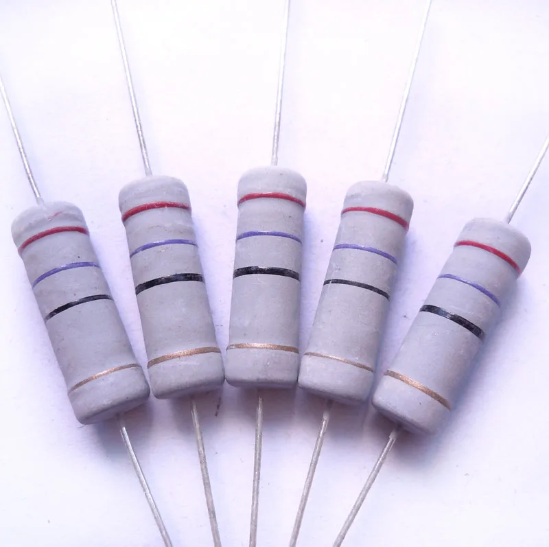 5w 27 ohm 27R ohm 100% Original New Fixed Resistor Metal Oxide Film ...