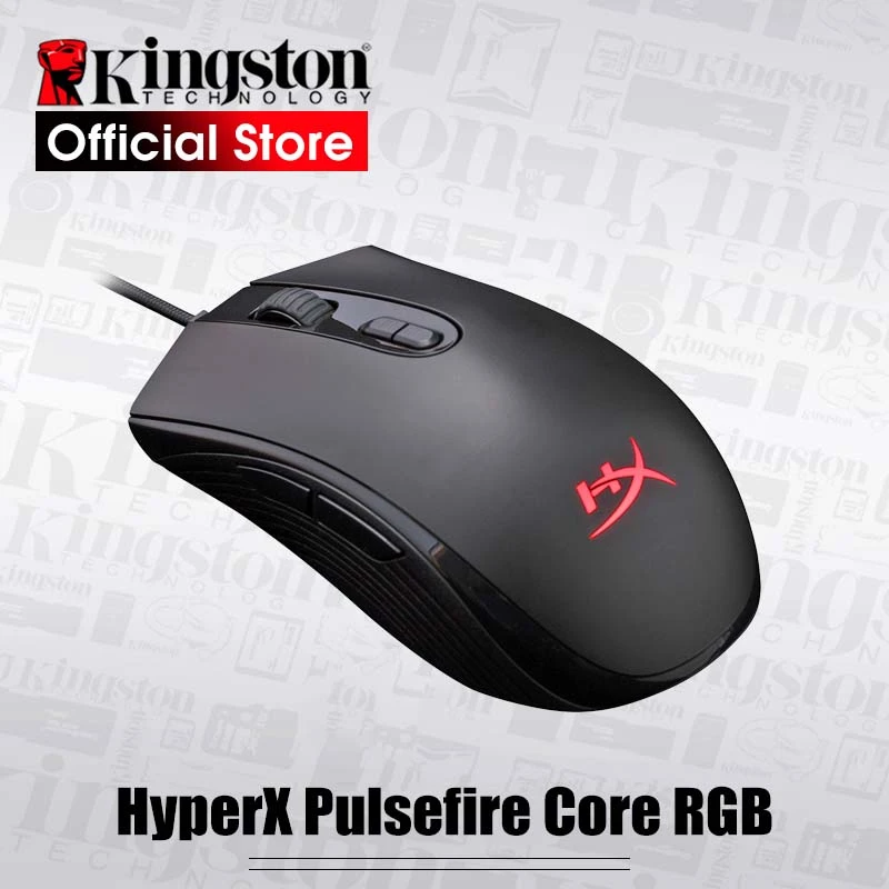 Kingston mouse profissional para jogos, hyperx pulsefire fps para pico ...