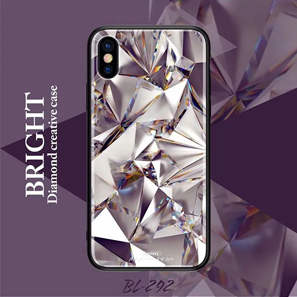 Aliexpress.com : Buy Luxury Glossy Tempered Glass Phone Cases For ...