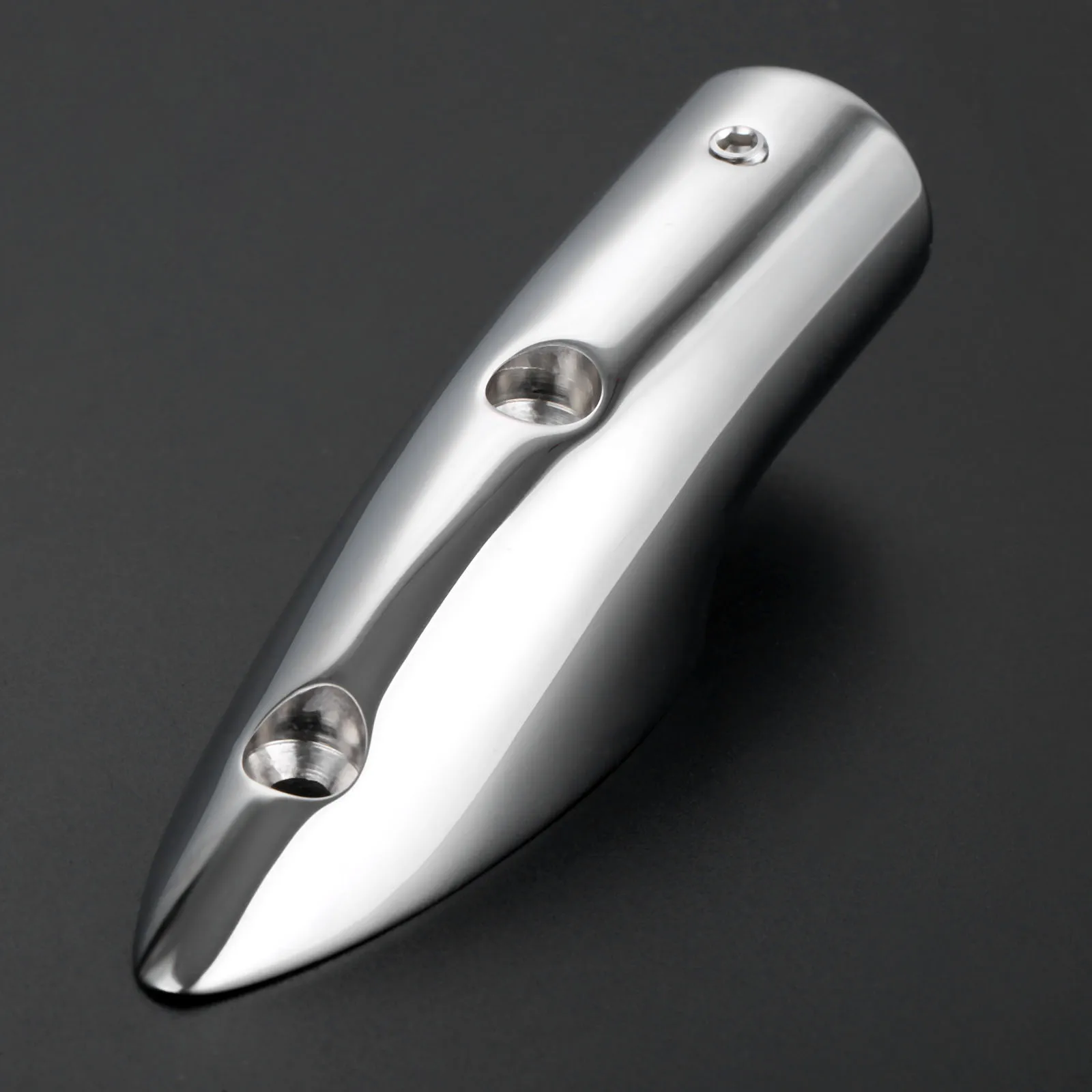 1 Pc Marine Grade 316 Stainless Steel Boat Rail End Inner Dia. 22mm 7/8 ...