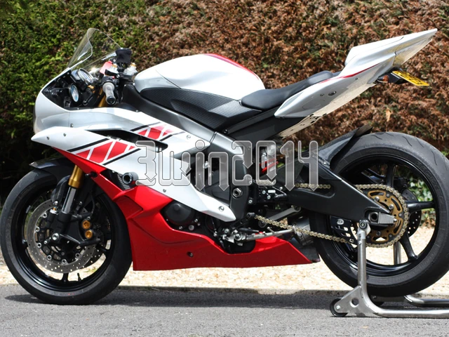 Yamaha R6 White And Red