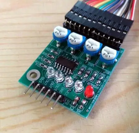 Free Shipping! 4 channel tracking module control panel 4 channel ...