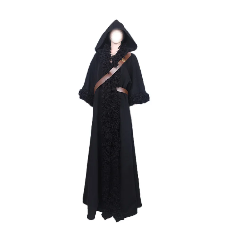 Wonder Woman Cosplay Cloak Diana Prince Costume Black Cape Halloween
