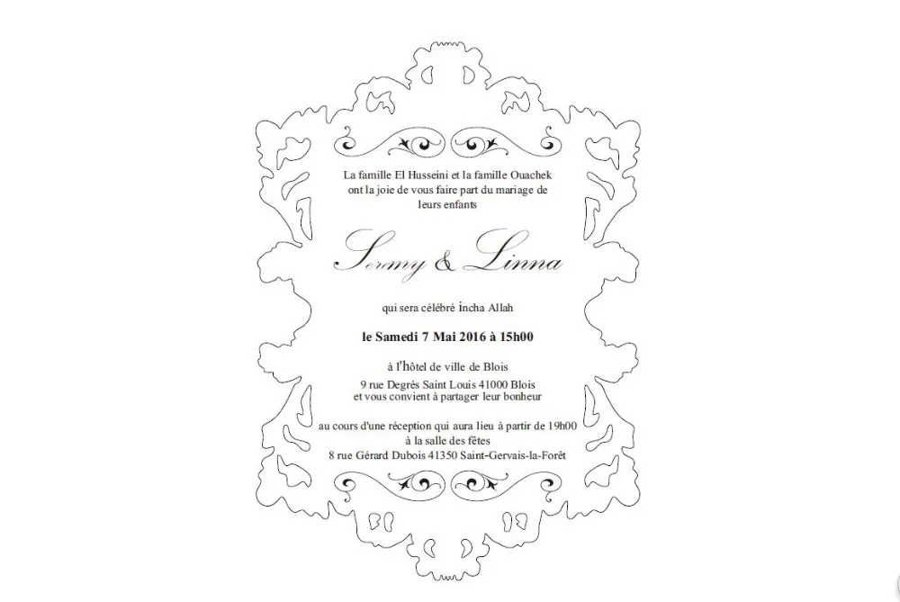 modele lettre invitation 5 a 7