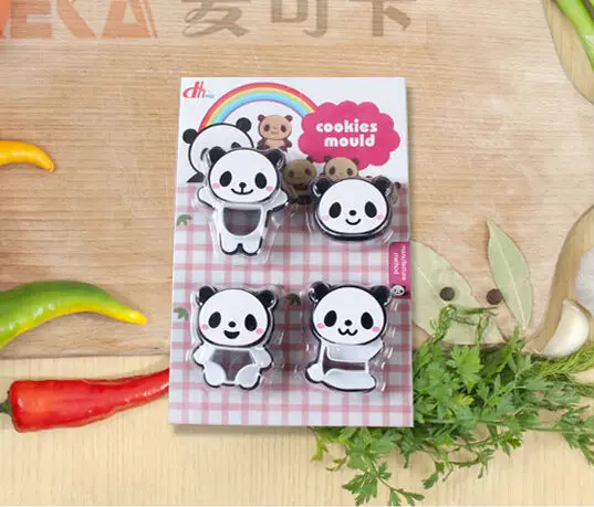Cartoon-Panda-cookies-cutter-biscuit-mould-set-baking-tools-cutter ...