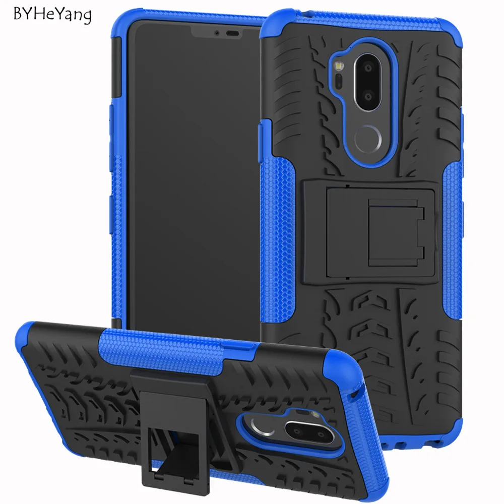 BYHeYang For LG G7 Case for LG G7 Cover TPU & PC Dual Hard Silicone ...