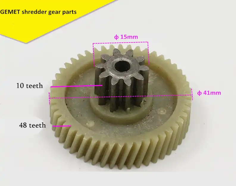 Suitable For T10 shredder gear accessories S8 S1 S2 T6 Rubber wheel ...