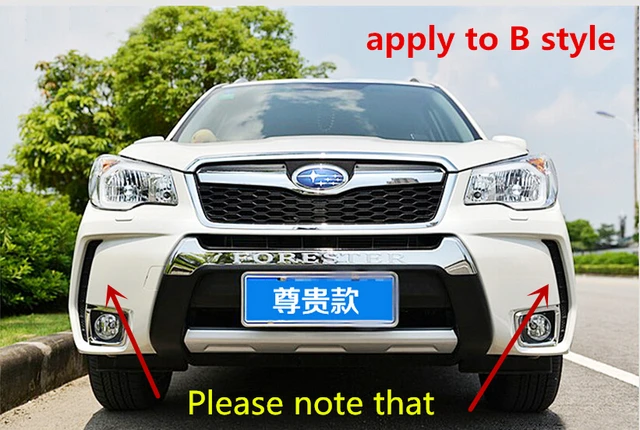 Fit For Subaru Forester 2013 2016 Front+ Rear Bumper Diffuser Bumpers ...
