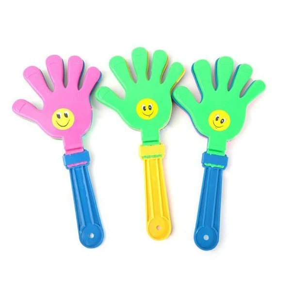 Bulemoon Big Size Hand Clapper Plastic Clapping Hands World Cup Cheer ...