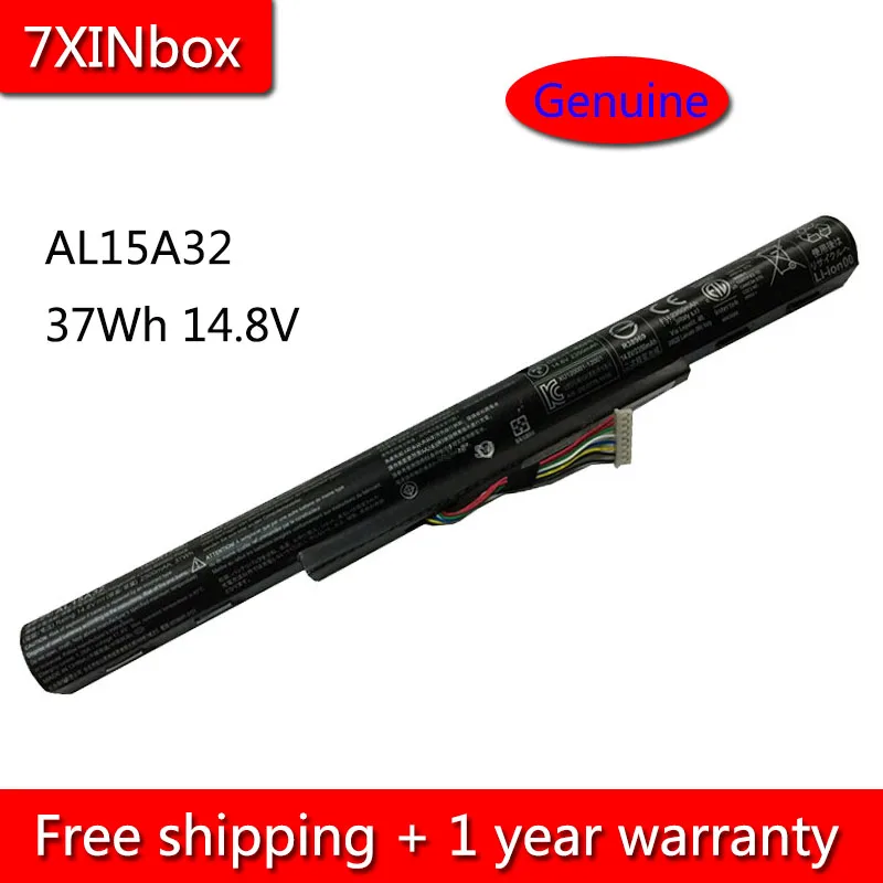 7xinbox 37wh 14.8v Genuine Al15a32 Al15a32 Laptop Battery For Acer ...