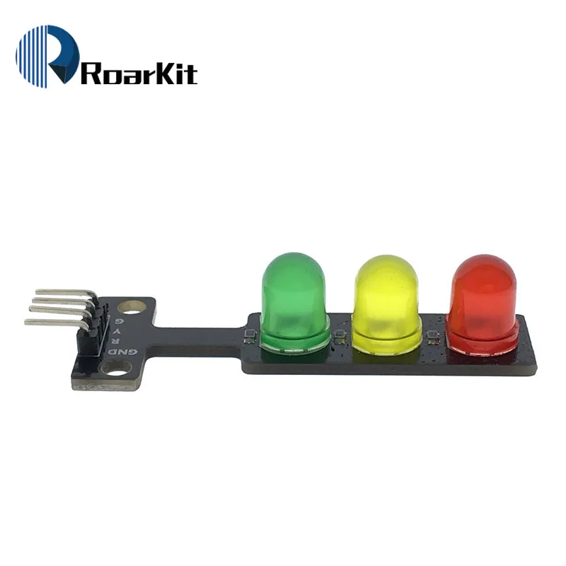 【KAMDSS015】Mini 5V Traffic Light LED Display Module for Arduino Red ...