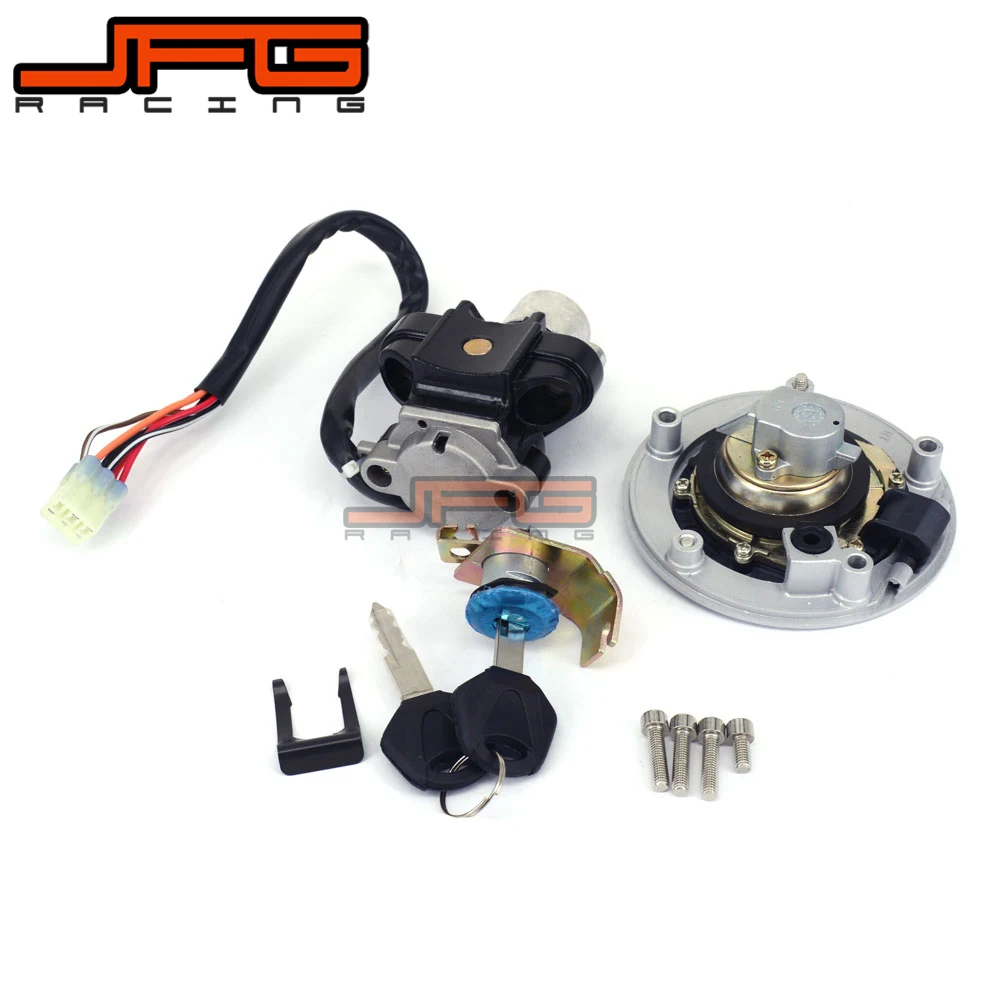 Ignition Switch Lock Kit W/ Fuel Gas Cap 2 Keys For Suzuki GSXR 600 750 1000 Us 364627239021