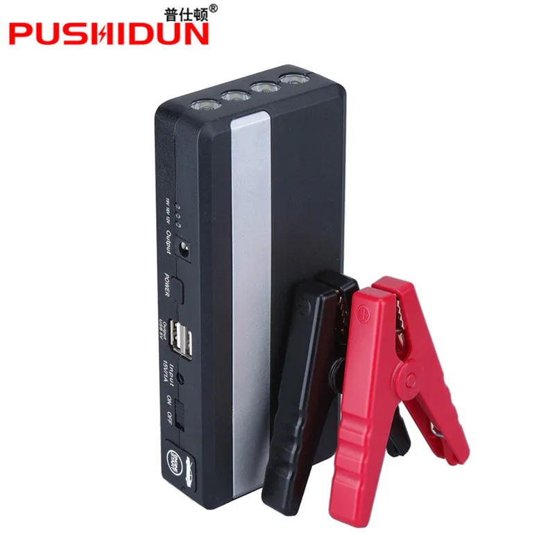 12V 14000mAh USB Charger for Car Start Jumper Motorcycle Power Bank ...