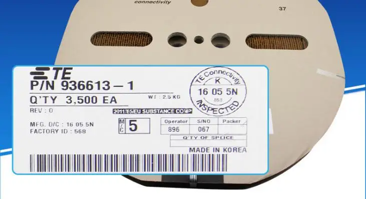 Terminales TYCO 936613 1 terminales TE terminales AMP terminales 100% ...