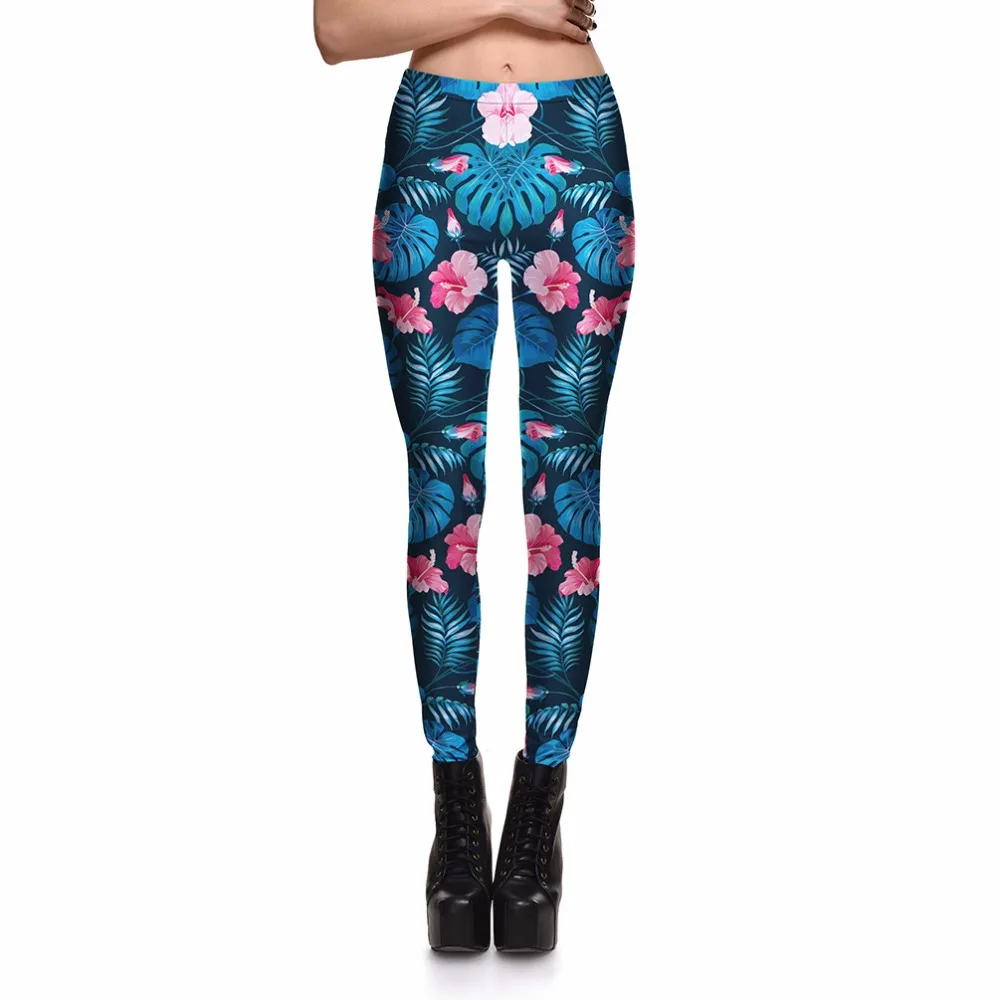 Buy 2017 Summer Leggings Women Retro Style Digital Printing Pants Fitness