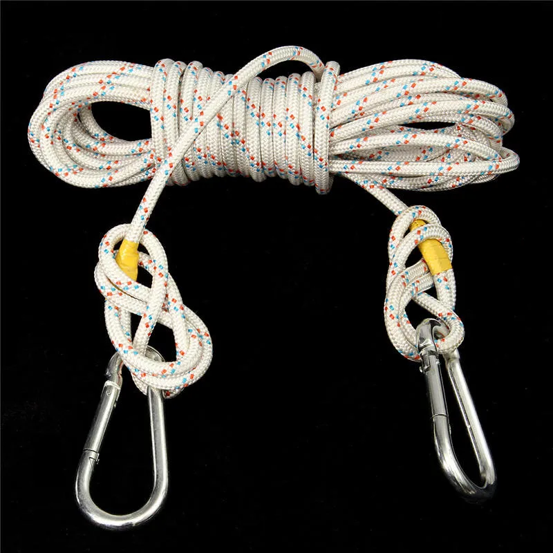 מוצר - 10M High Strength Professional Steel Wire Safety Rope 8mm ...