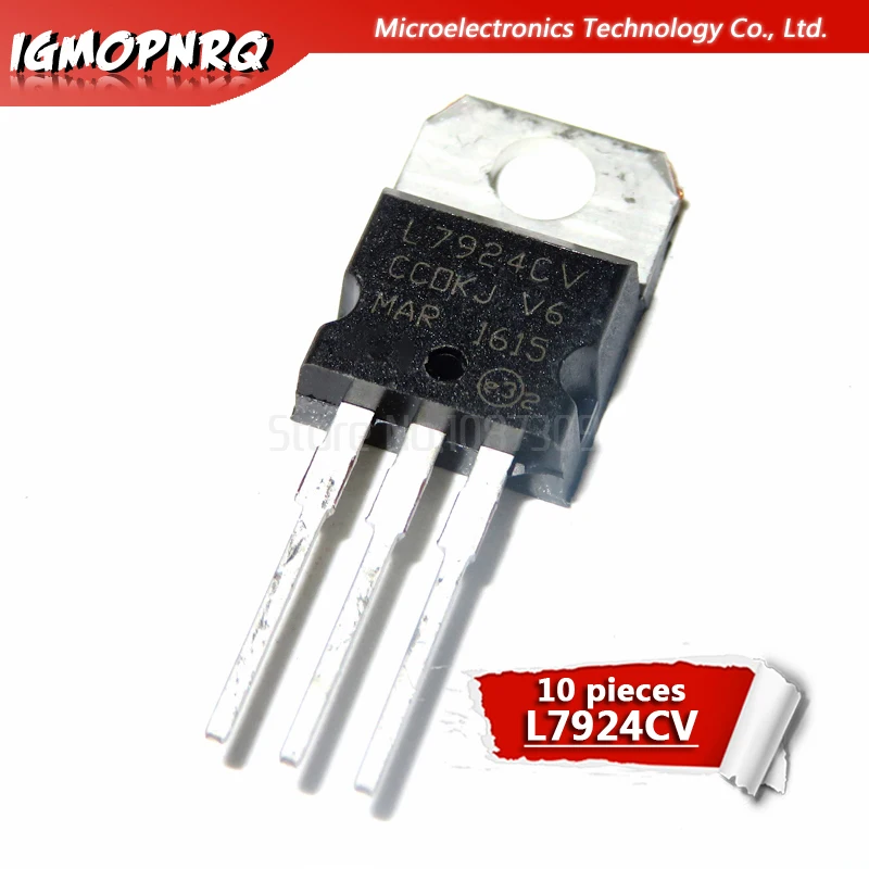 10 piezas L7905 L7906 L7908 L7909 L7912 L7915 L7924 LM317T IRF3205 ...