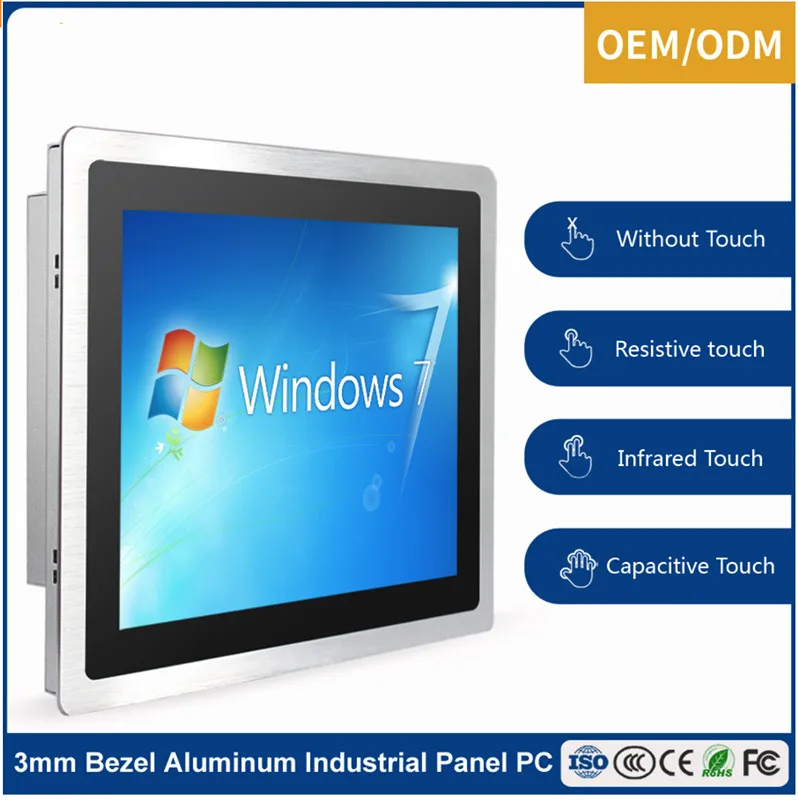 17 Inch All In One Pc Embedded Thin Client Touch Screen - Industrial ...