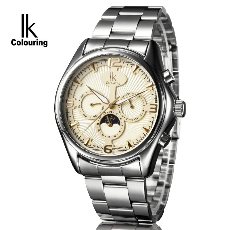 Casual for male watch fully automatic mechanical watch needle ...