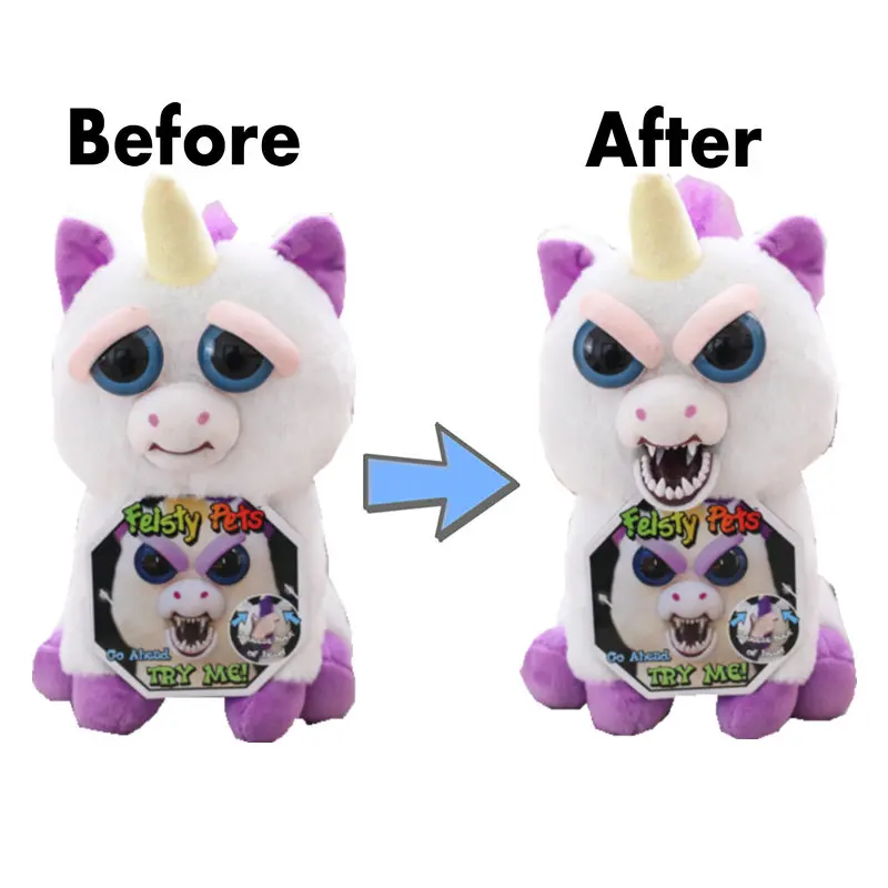 Angry unicorn plush - sherysocial