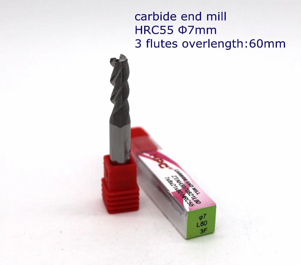 router bit blade diameter7 mm overlength 60mm of 3 flutes end mill ...