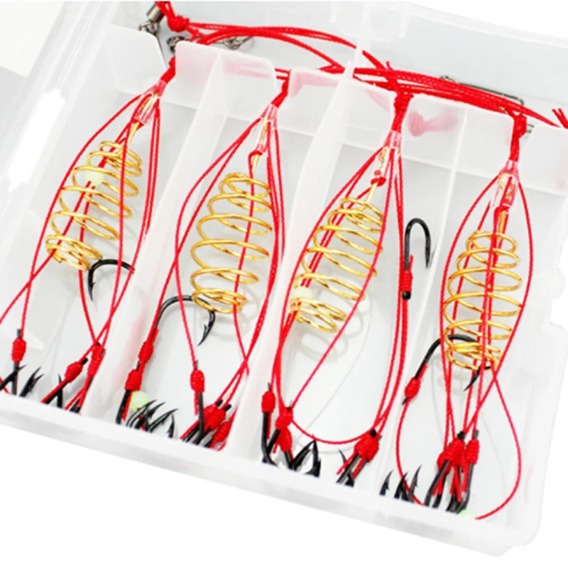 4Pcs/Lot Explosion Fishing Hooks Pack Fishing Tackle Fish Hooks ...