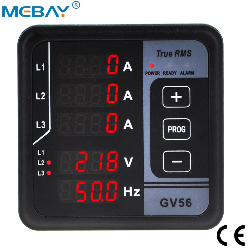 GV56 Digital Multi functional Meter Current&Voltage Test For Three ...