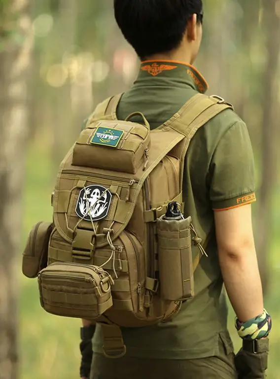 2017 new outdoor Tactical backpack 40L light Breathable waterproof ...