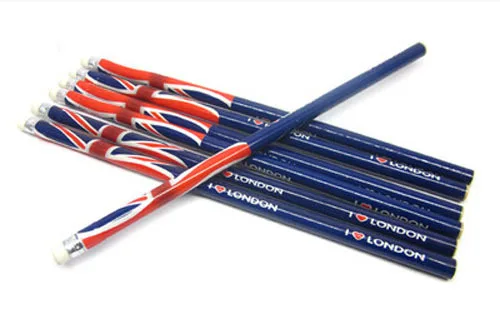 10pcs/lot British London Style UK Flag Children Stationery Standard ...