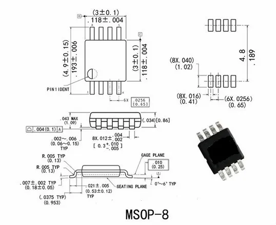 Smd Ic Marking Code Part Number Pmrq 8pin Msop-8 Packing - Other ...