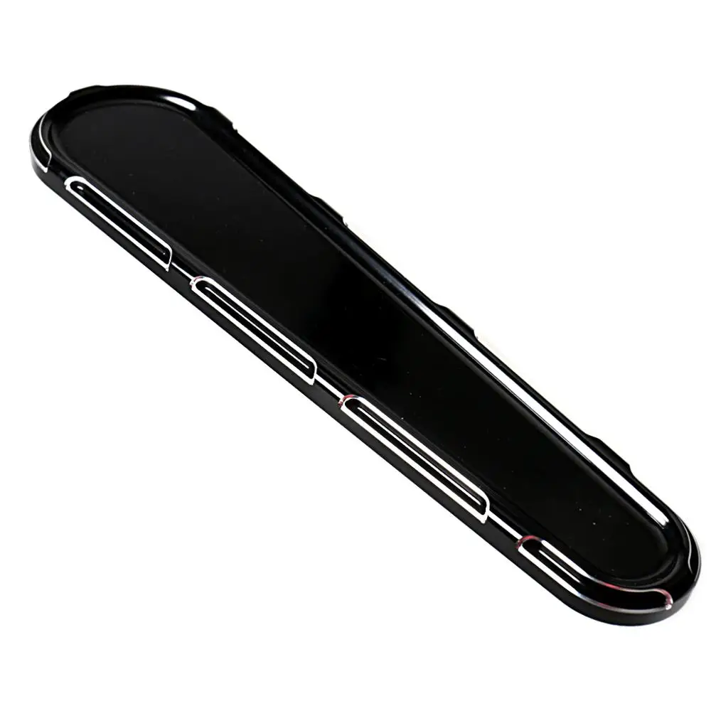 Black Slope Cut Dash Cover Insert Fit For Harley Touring Street Glide ...