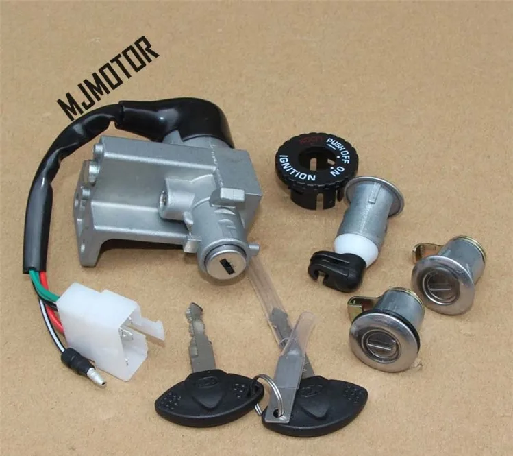 LIKE-Agility-Lock-Ignition-Key-Switch-Set-Seat-Lock-Key-For-Chinese ...