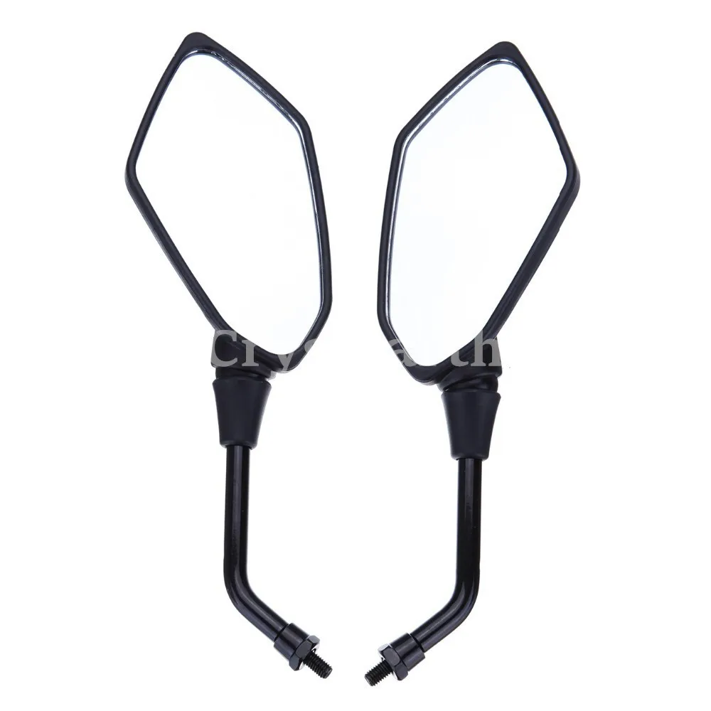 Motorcycle Left Right Rear View Wing Mirrors Side Mirror For Kawasaki