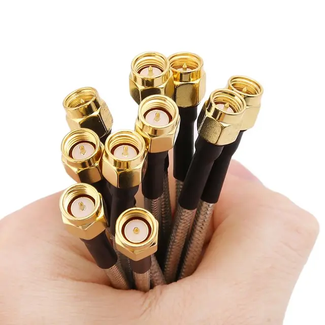 10Db/Set Sma Hím Rg402 Pigtail-Kábel 10 Cm-Es Félig Merev Csatlakozó ...