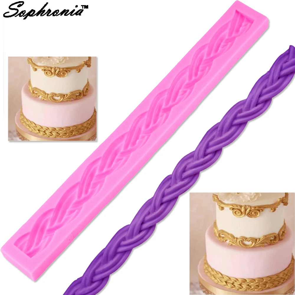 Sophronia-Long-Rope-Cake-Border-Silicone-Mold-3D-Fondant-Cake ...