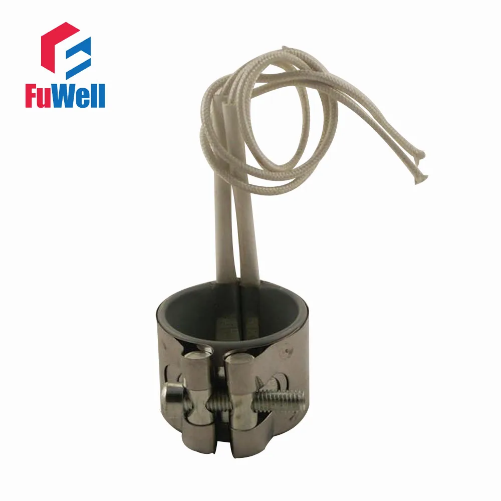 35mm x 30mm 220V 100W Mica Band Heater Stainless Steel Heating Element ...