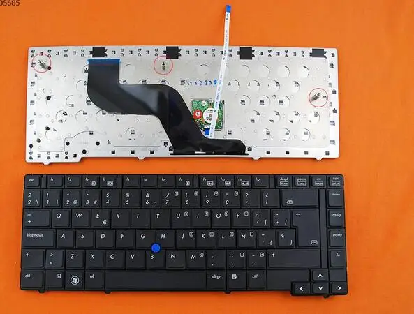 New Laptop keyboard for HP EliteBook 8440 8440P 8440W series FRENCH ...