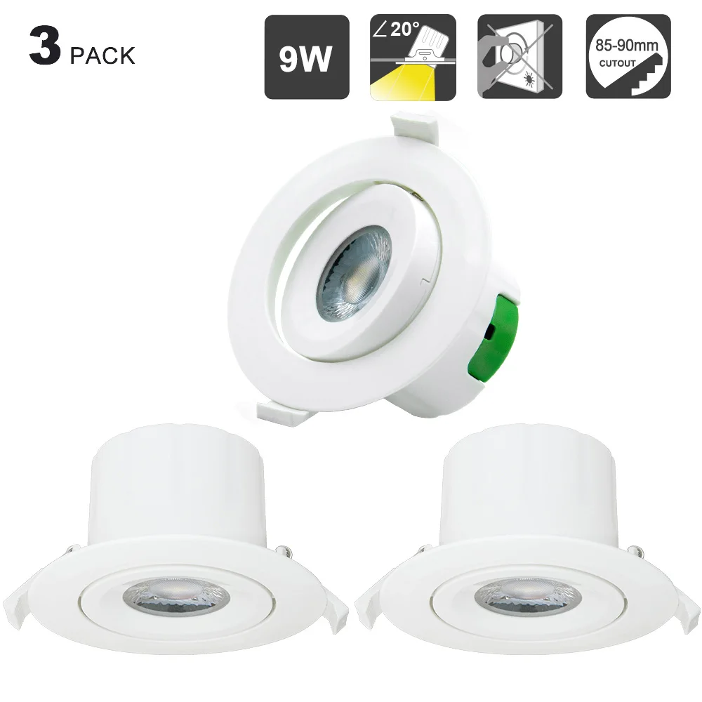 Directional Recessed Ceiling Lights