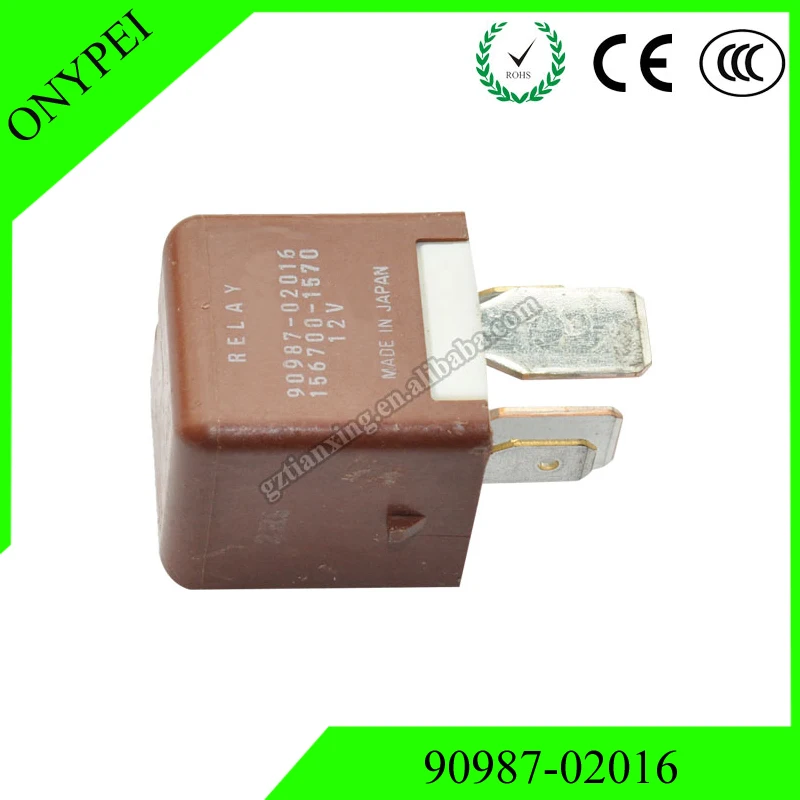 90987 02016 156700 1570 90987 02025 12V Auto Relais Voor Toyota Camry ...