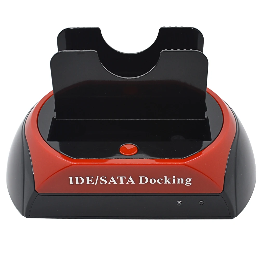 TISHRIC New All In 1 One HDD Docking Station Dual USB 2.0 2.5" 3.5" IDE ...