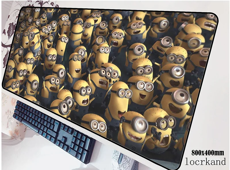 Minions mouse pad locrkand pad to mouse notbook computer mousepad High ...