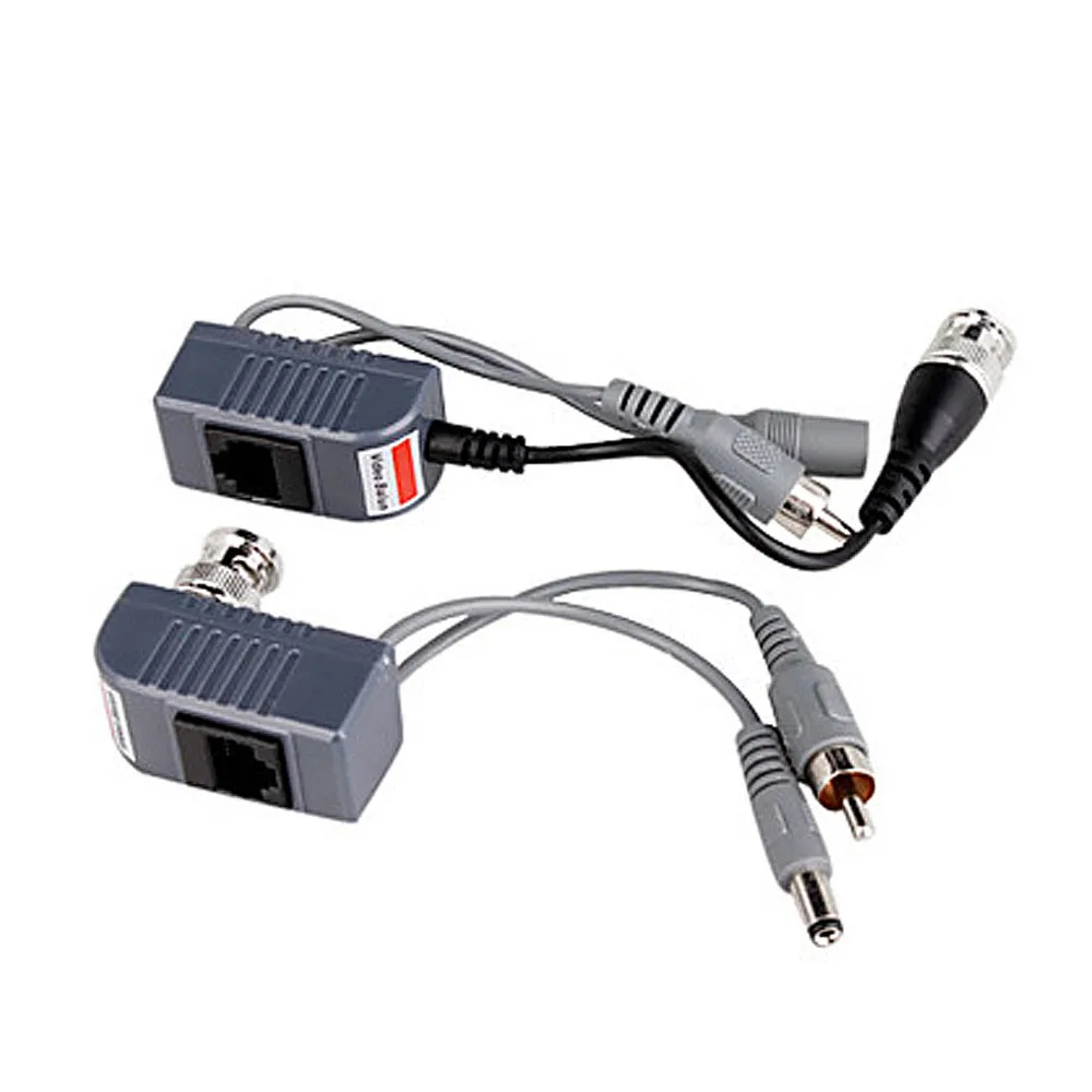High Quality! 10 Pairs 20pcs UTP VIdeo Balun with Video Audio Power 3 ...