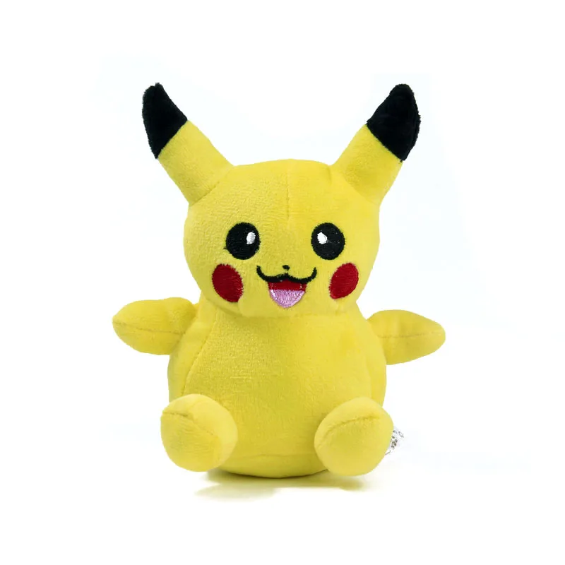 5.5" Pikachu Plush Toys 14cm Cute Pikachu Stuffed Toy Doll For Kids ...