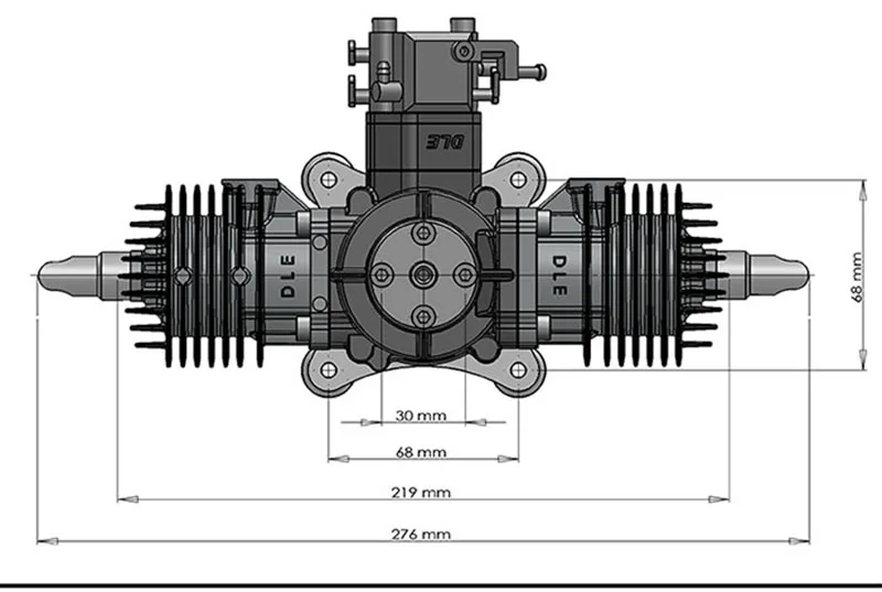 DLE60 DLE 60CC Engine – UAVMODEL