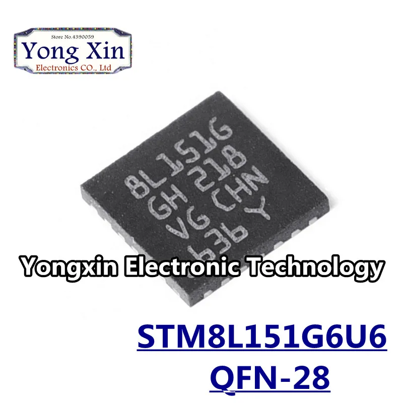 10 piezas STM8L151 STM8L151G6U6 8L151G QFN28|Conectores| - AliExpress