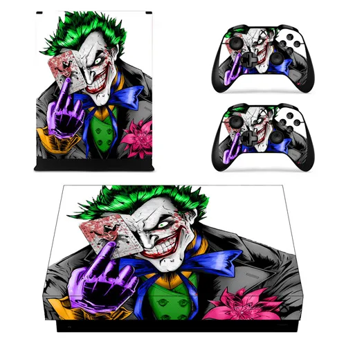 Batman and Joker Xbox One X Skin Sticker Cover - ConsoleSkins.co