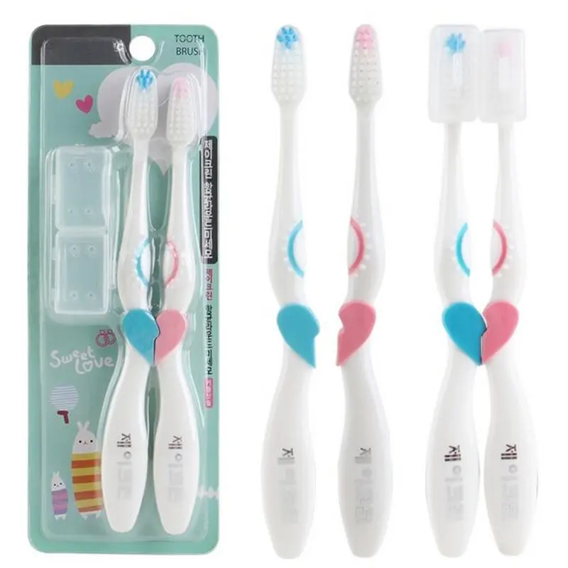 Zerosky 2PCS Soft Adult Couple Toothbrush Nano Toothbrush Oral Care ...